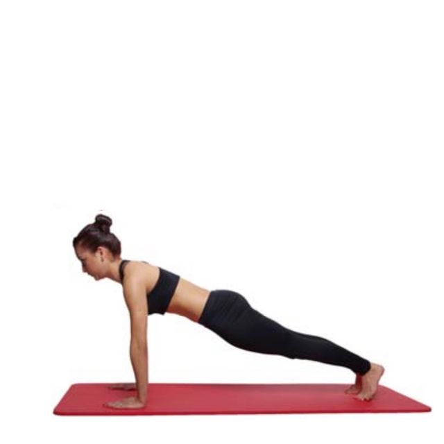 Pilates Push Up - Exercise How-to - Workout Trainer by Skimble