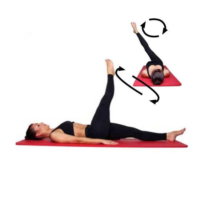 One Leg Circle Right por Ömer Köseoğlu - Ejercicio Cómo hacerlo - Skimble