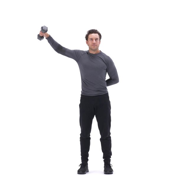 Unilateral Dumbbell Raise Right by Ömer Köseoğlu - Exercise How-to ...