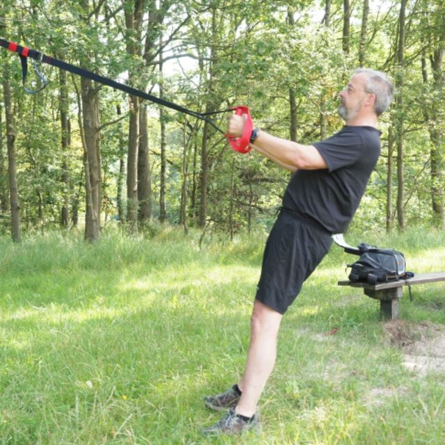 TRX Mid Row by Frank Roodenburg - Exercise How-to - Skimble