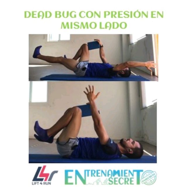 Dead Bug Con Presión Derecho by Jose Carlos Moreno Perez - Ejercicio ...