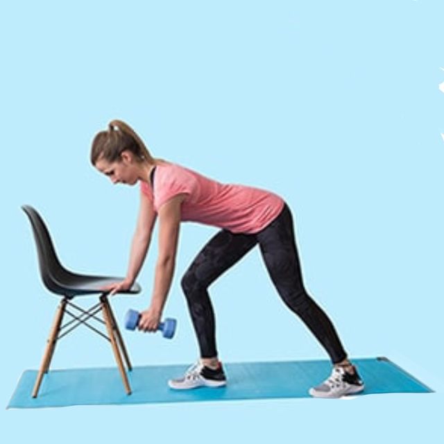 Dumbbell One Arm Row (L) by Ömer Köseoğlu - Exercise How-to - Skimble