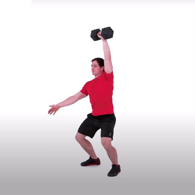 Dumbbell Snatch Left by Ömer Köseoğlu - Exercise How-to - Skimble