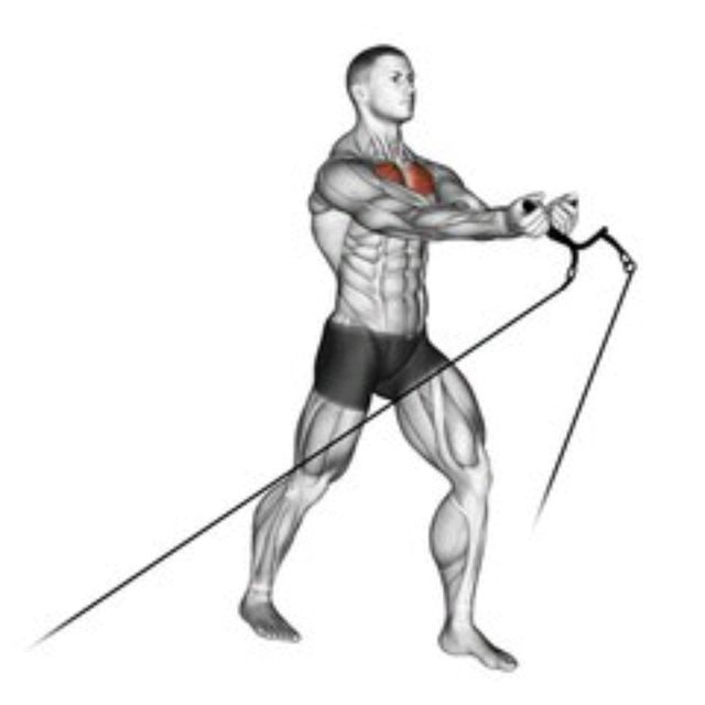 Incline Cable Fly by Richard Terry Jr - Exercise How-to - Skimble