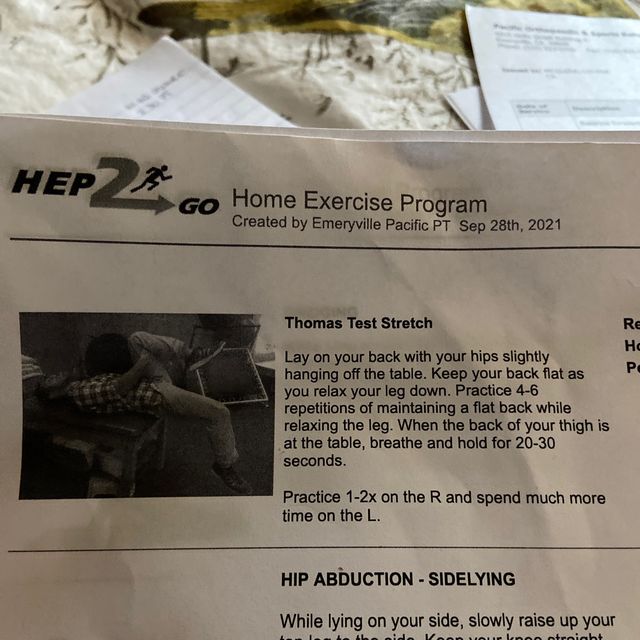 Thomas Test Stretch by Louisa M. - Exercise How-to - Skimble