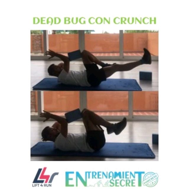 Dead Bug Con Crunch Izquierdo by Jose Carlos Moreno Perez - Ejercicio ...