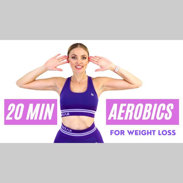 20 Min Aerobics At Home / 2000 Steps Aerobic Exercises in 4K ...