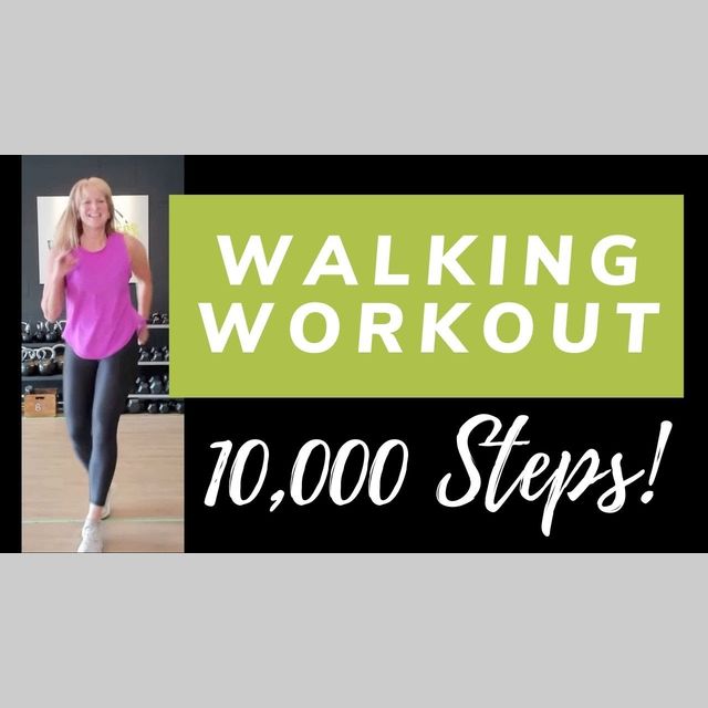 10000 Steps Walking Workout | Walk at Home with Marion | Knee Friendly ...
