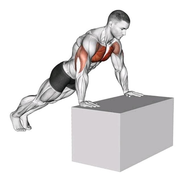 Incline Push Ups by Richard Terry Jr - Exercise How-to - Skimble