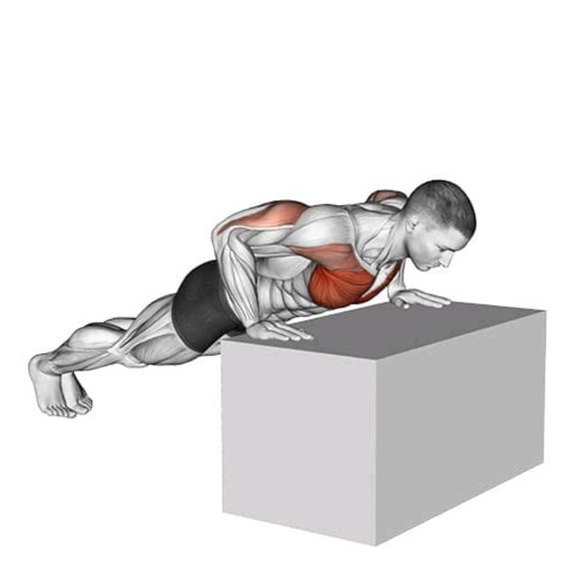 Incline Push Ups by Richard Terry Jr - Exercise How-to - Skimble