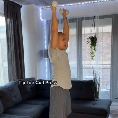 Toe Reach by Susan H. - Exercise How-to - Skimble Workout Trainer