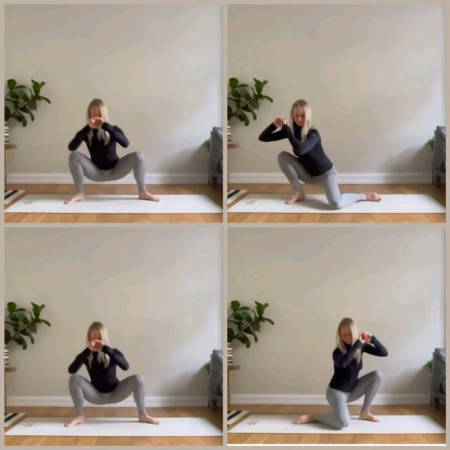 Dynamic knee drops by Tanya P - Exercise How-to - Skimble