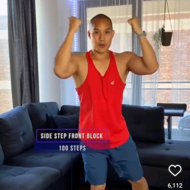 Side Step Front Block by Susan H. - Exercise How-to - Skimble