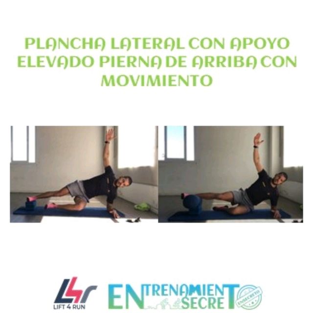 Plancha Lateral De Rodilla Izquierda Y Derecha En Movimiento by Jose ...