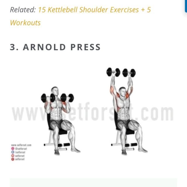 Arnold Press by Jake Perry - Exercise How-to - Skimble