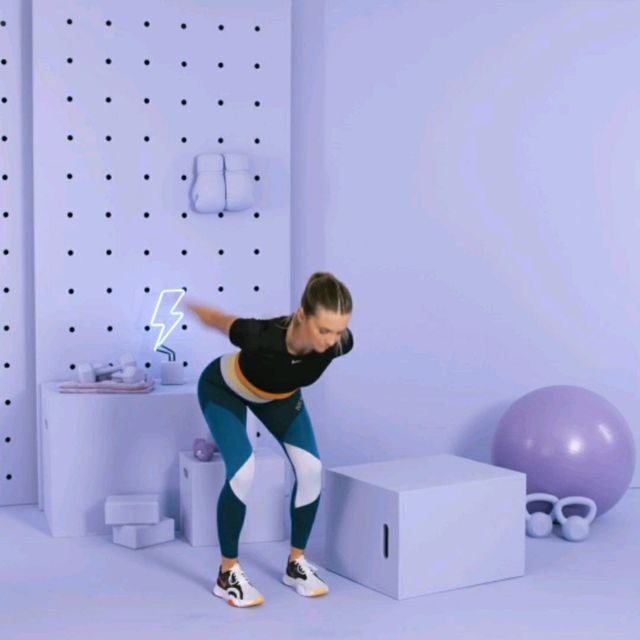 Rotational Box Jumps - Exercise How-to - Workout Trainer by Skimble
