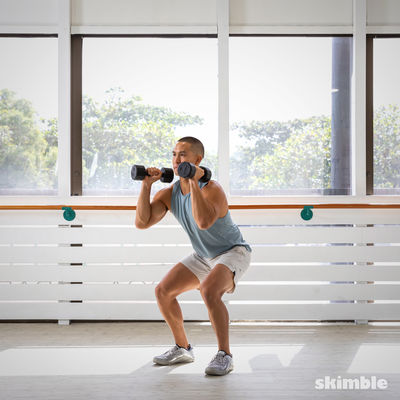 Squat Kickback by April Chaney - Exercise How-to - Skimble