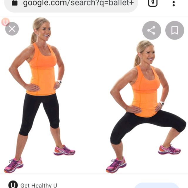 Ballet Squat by C K. - Exercise How-to - Skimble Workout Trainer