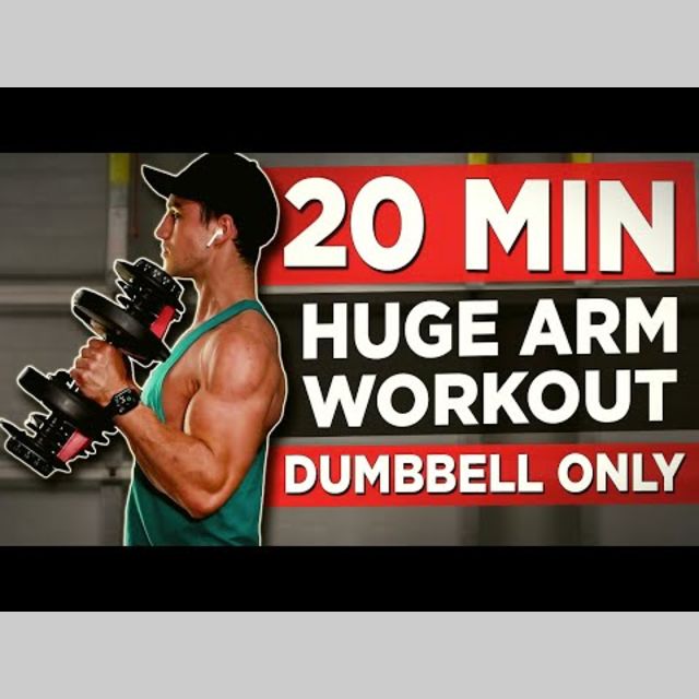 20 Min Dumbbell Arms Workout - Free Upper Body Workout by Frank C ...
