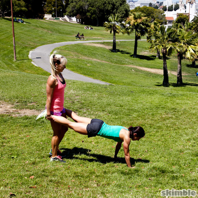 The Wheelbarrow - Exercise How-to - Workout Trainer by Skimble