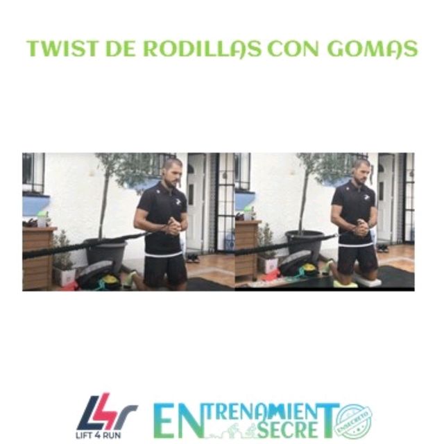 Twist De Rodillas Con Gomas Izquierda by Jose Carlos Moreno Perez ...