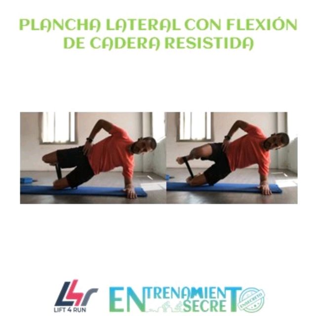 Plancha Lateral Derecha Con Flexión De Cadera Resistida by Jose Carlos ...