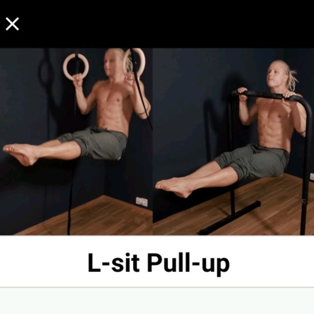 L-sit Pull-up by Alex 🌊. - Exercise How-to - Skimble
