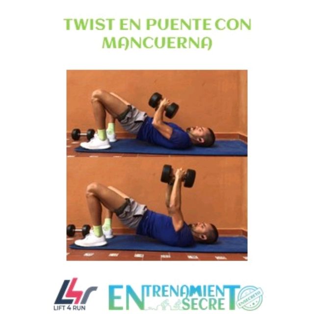 Twist En Puente Con Mancuerna by Jose Carlos Moreno Perez - Ejercicio ...