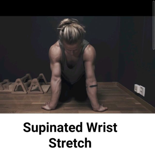 Supinated Wrist Stretch - Exercise How-to - Skimble