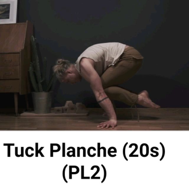 Tuck Planche(PL2) by Alex 🌊. - Exercise How-to - Skimble