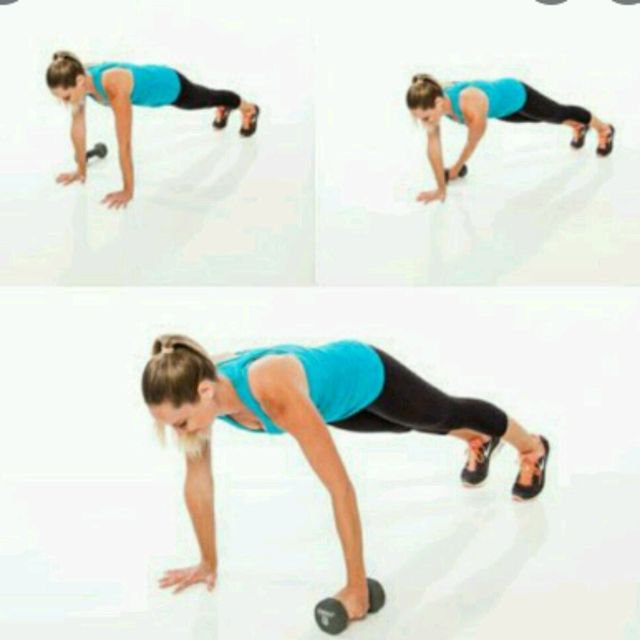 Plank Pull Through by Annette Garza - Exercise How-to - Skimble
