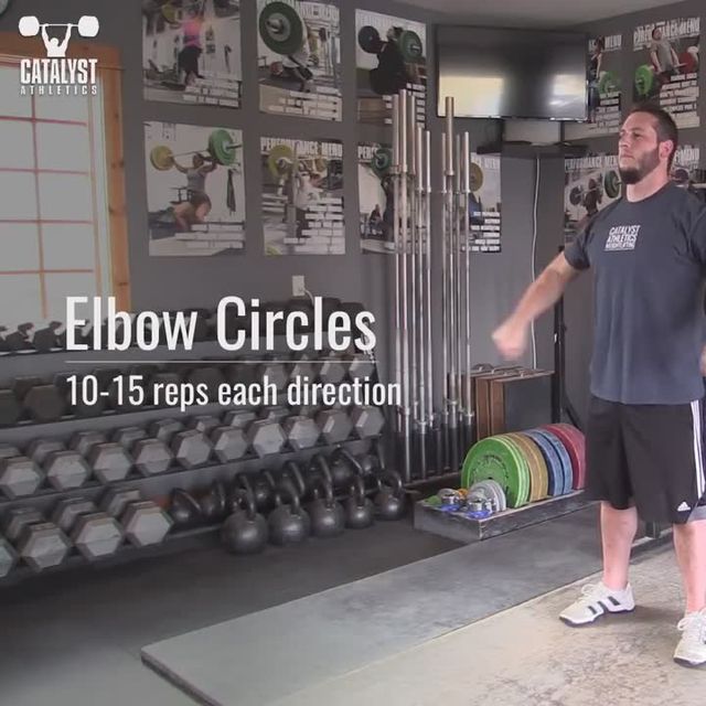 Elbow Circles Front 10 - Exercise How-to - Skimble