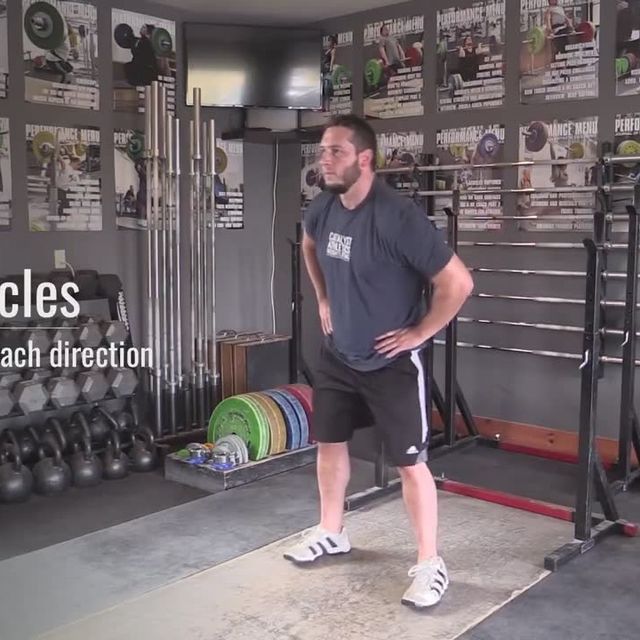 Hip Rotations Left 10 by G S. - Exercise How-to - Skimble