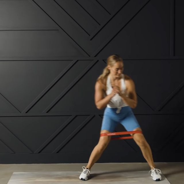 Mini Band Lateral Steps by Ömer Köseoğlu - Exercise How-to - Skimble