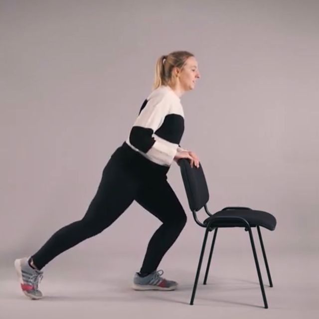 Chair Step Backs by Ömer Köseoğlu - Exercise How-to - Skimble