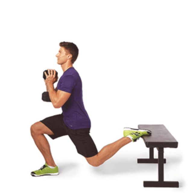 Bulgarian Goblet Split Squats (R) by Ömer Köseoğlu - Exercise How-to ...