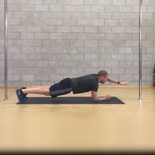 Elbow Plank Reaches by Ömer Köseoğlu - Exercise How-to - Skimble