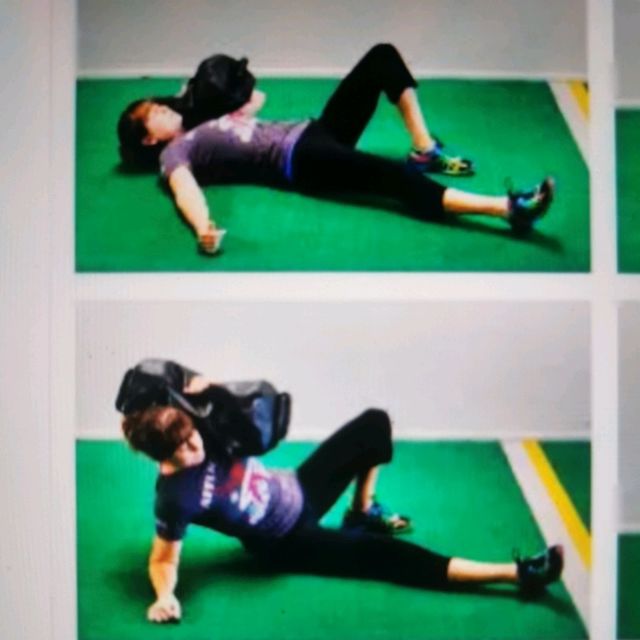 Sand Bag Get Up by Chan Y. - Exercise How-to - Skimble