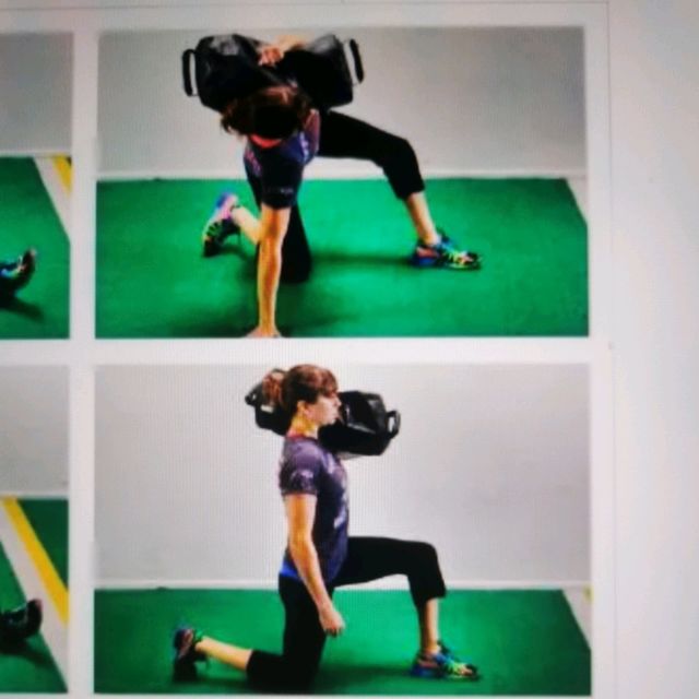 Sand Bag Get Up by Chan Y. - Exercise How-to - Skimble