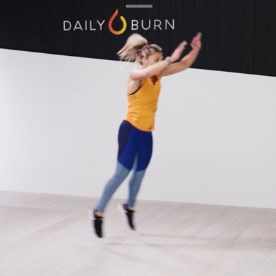 Scissor Shuffle With Roundhouse Squat by Vera Maxakova - Exercise How ...