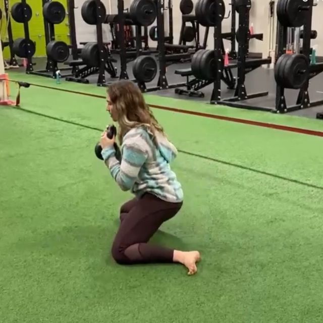 KB 90 90 With Kneeling Thrust by Rushfitness 💪🏽 - Exercise How-to - Skimble