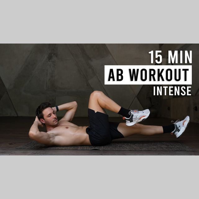 15-Min Intense Ab Workout - Free Ab & Core Workout - Skimble