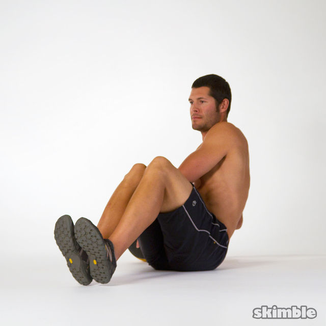 Russian Twists with a Ball - Exercise How-to - Skimble