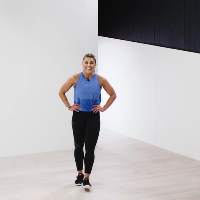 Step Touch - Exercise How-to - Workout Trainer by Skimble