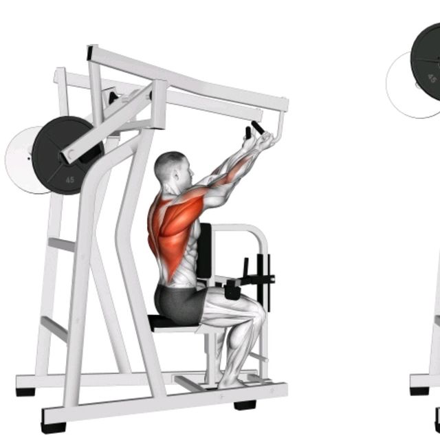 Reverse Grip Machine Lat Pulldown by Richard Terry Jr - Exercise How-to - Skimble
