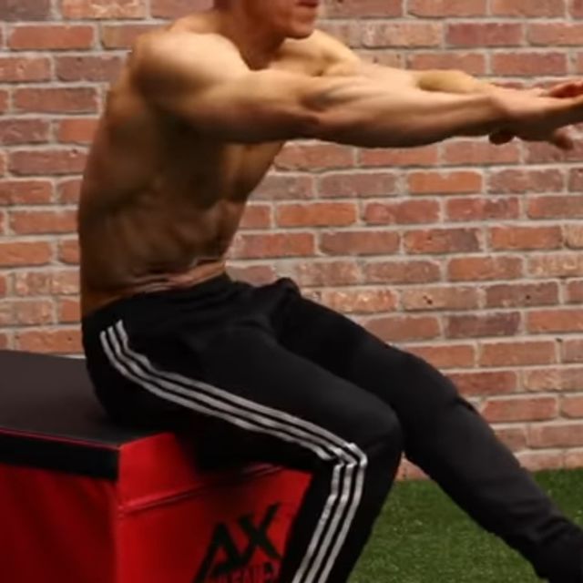 Alt. Single Leg Box Squats by Rabih Haddad - Exercise How-to - Skimble