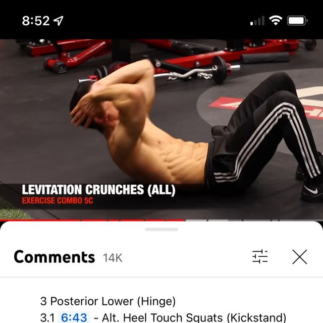 Levitation Crunches by Rabih Haddad - Exercise How-to - Skimble