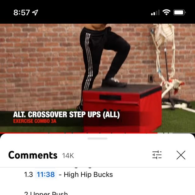 Alt. Crossover Step Ups by Rabih Haddad - Exercise How-to - Skimble