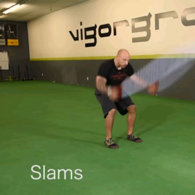 Rope Slams by Alexus Berry - Exercise How-to - Skimble