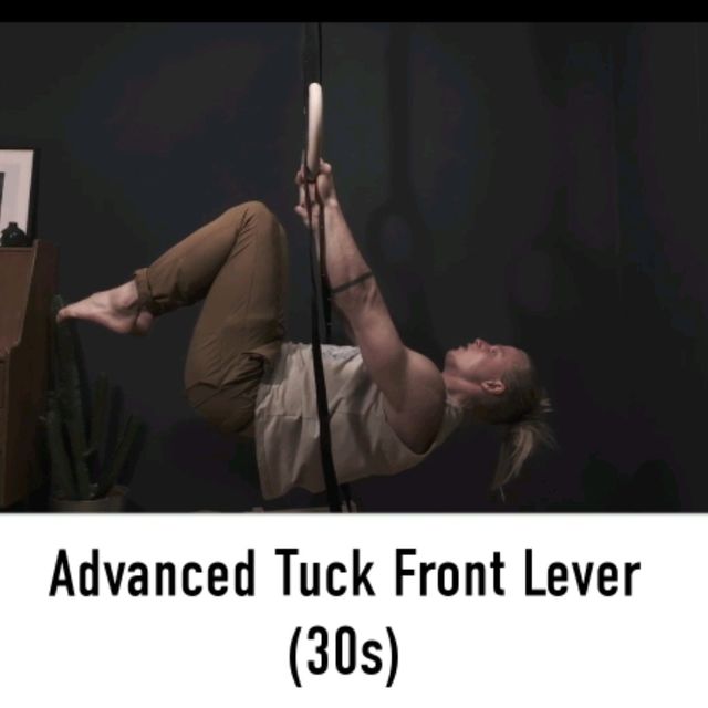 Advanced Tuck Front Lever by Alex 🌊. - Exercise How-to - Skimble